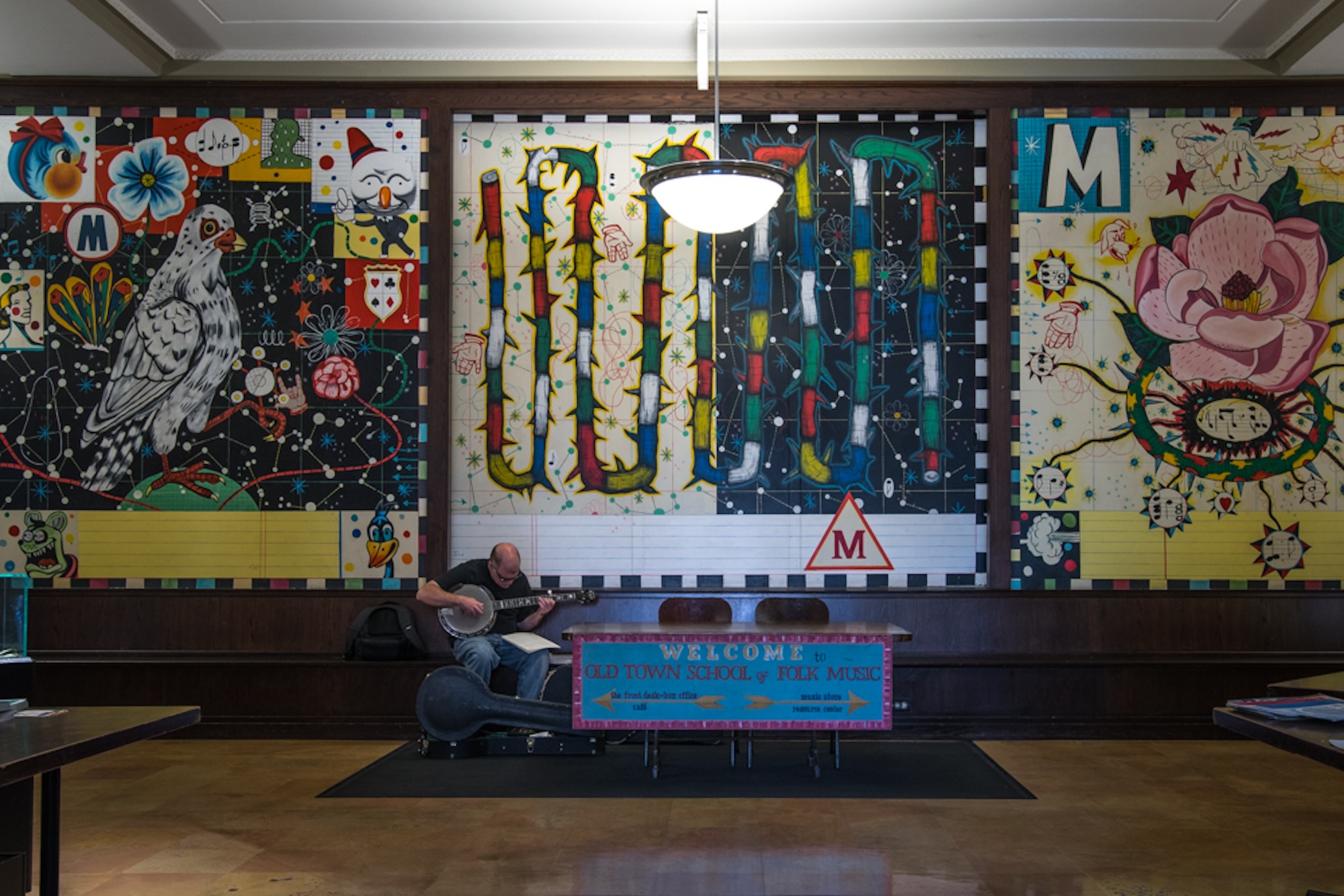 Tony Fitzpatrick's Art Is All Over Chicago. Here's Where To Find It