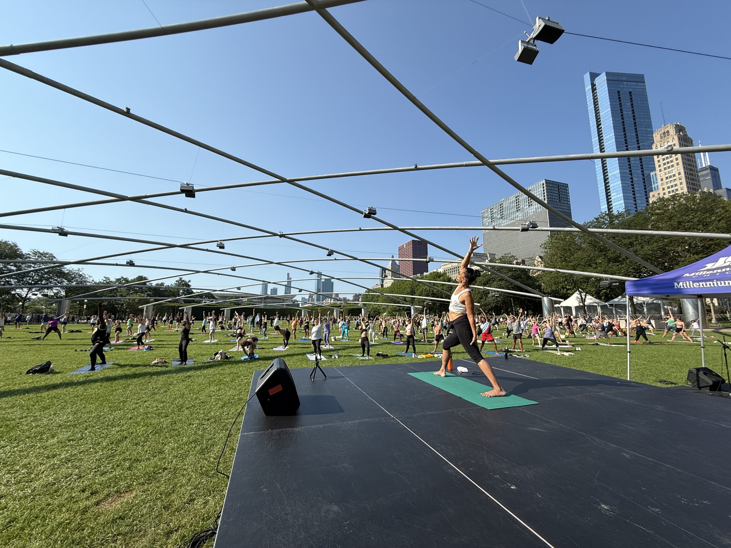 Millennium Park Kicks Off Free Workout Classes May 16